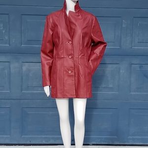 George | Jackets & Coats | George Ladies Genuine Leather Jacket | Poshmark